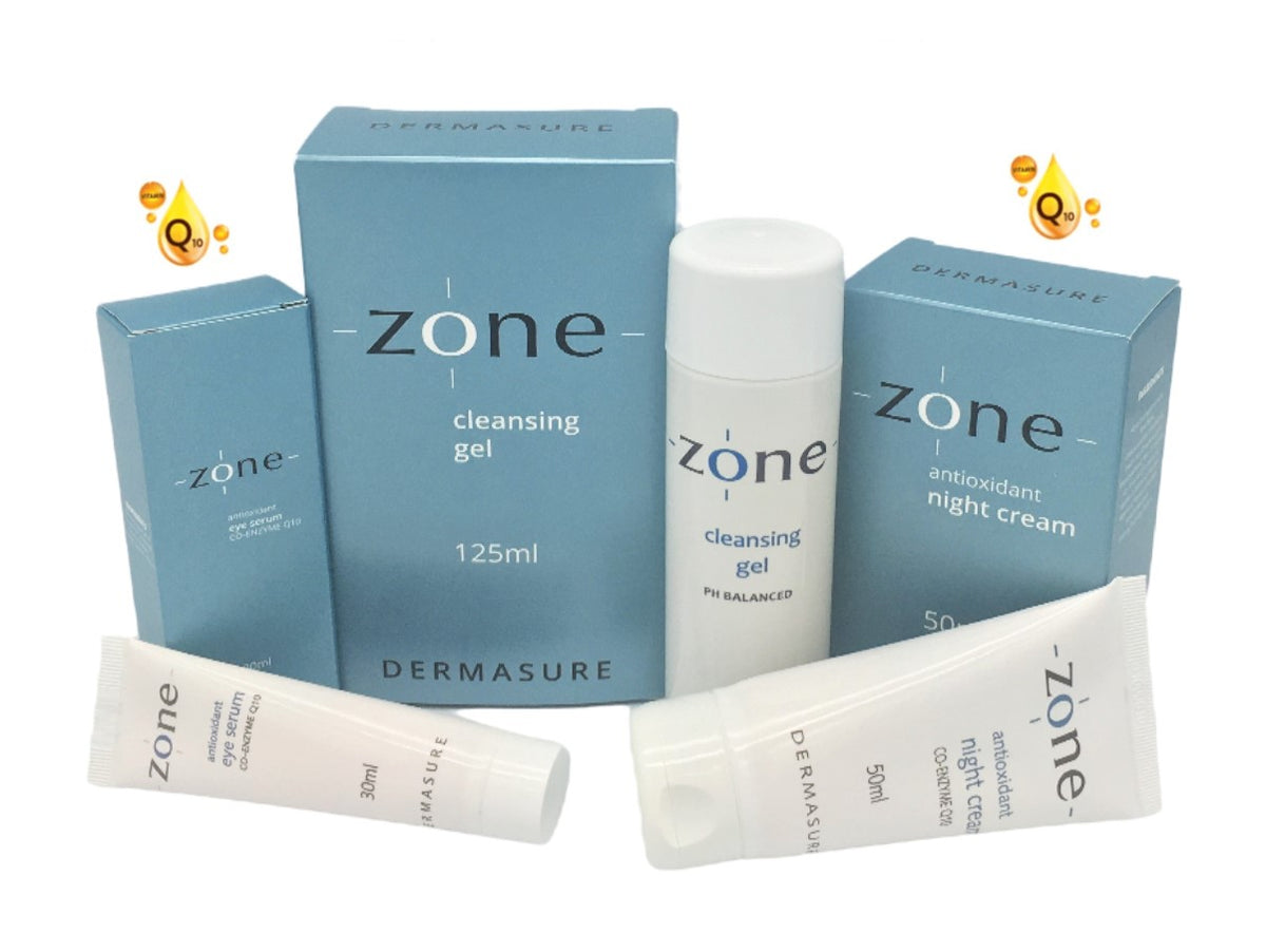 NIGHT Cream. Eye Serum. Cleanser – ZONE® DERMASURE®