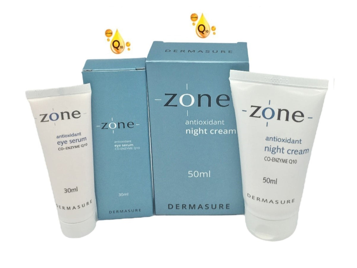 NIGHT Cream & Eye Serum – ZONE® DERMASURE®